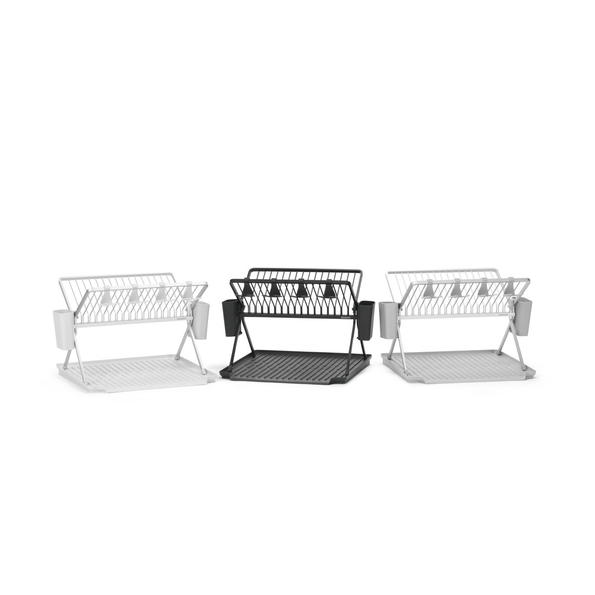 Brabantia Sinkside Large Foldable Aluminium Dish Drying Rack & Reviews ...