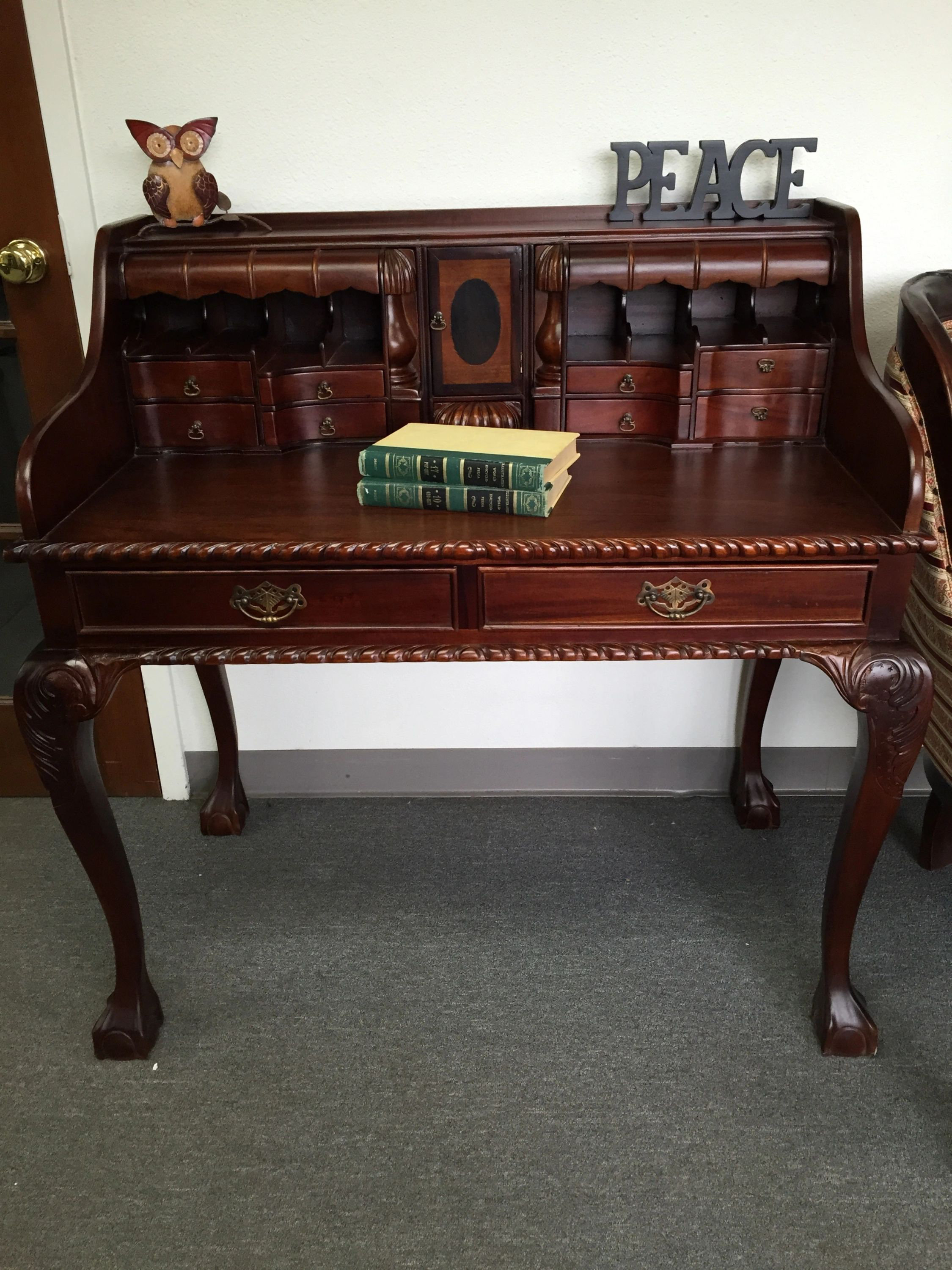 Astoria Grand Felder Solid Wood Secretary Desk & Reviews - Wayfair Canada