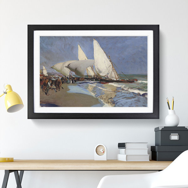 East Urban Home The Merchant Ships by Joaquin Sorolla Y Bastida ...