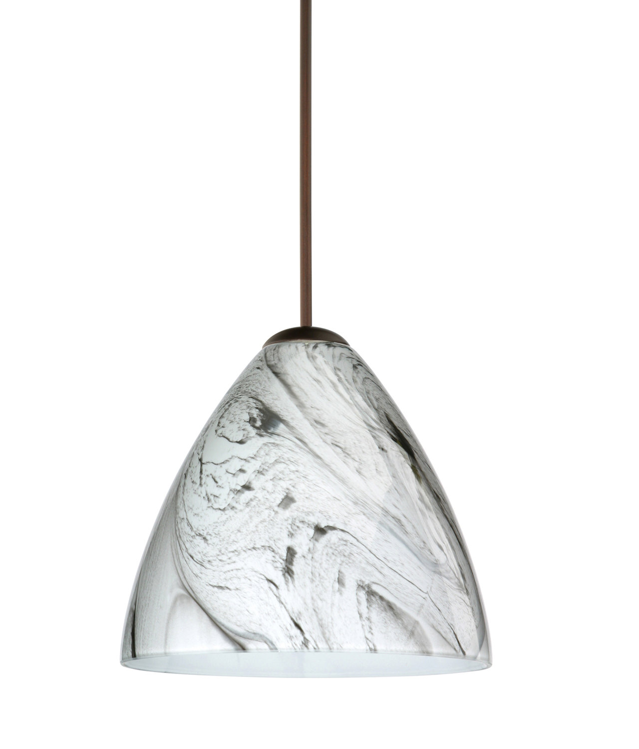 Besa Lighting Mia 1 - Light Single Bell Pendant - Wayfair Canada