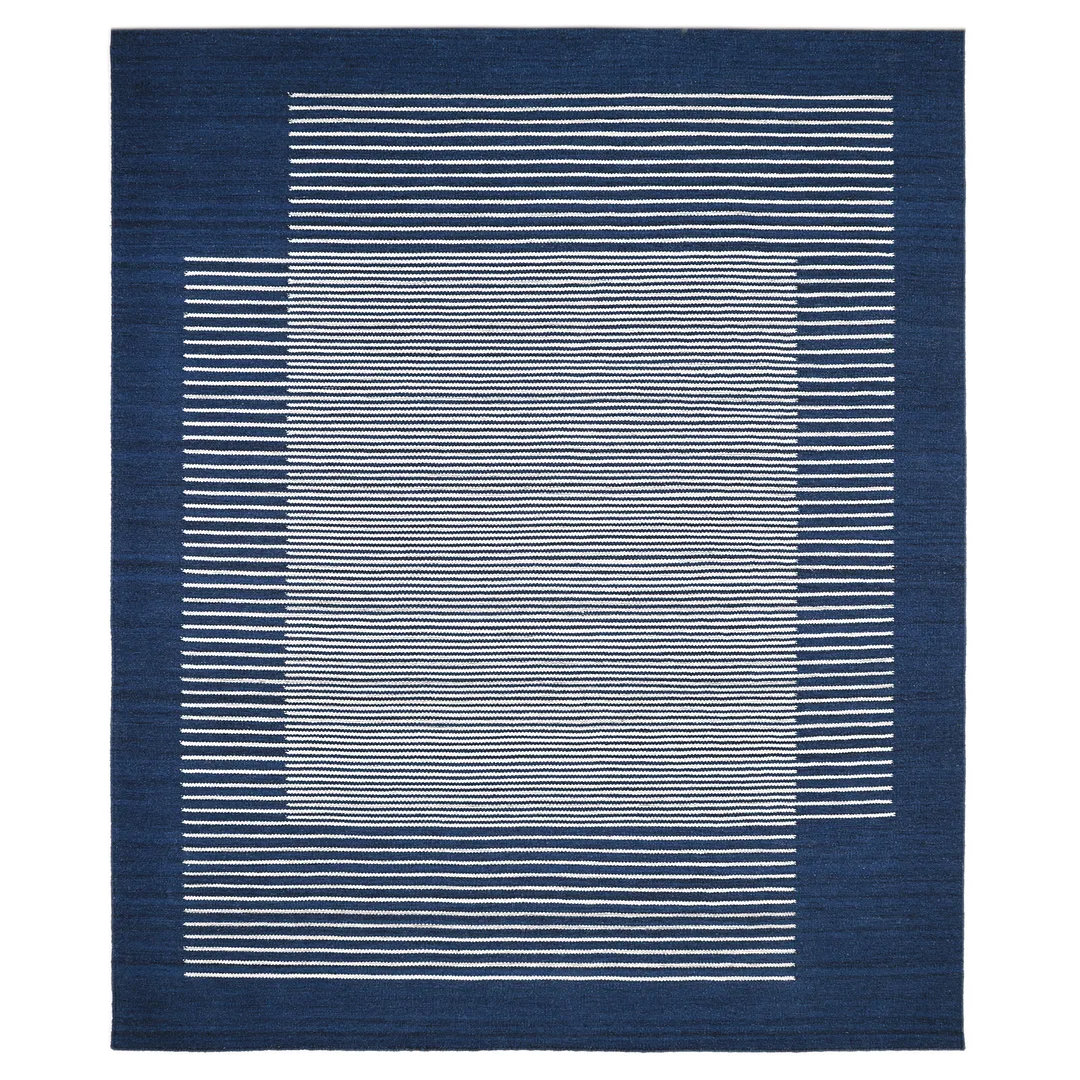 Nevins Navy/White Rug & Reviews | AllModern