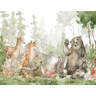 Walltastic 6 Piece Forest Friends 3m x 2.4m Wall Mural | Wayfair.co.uk