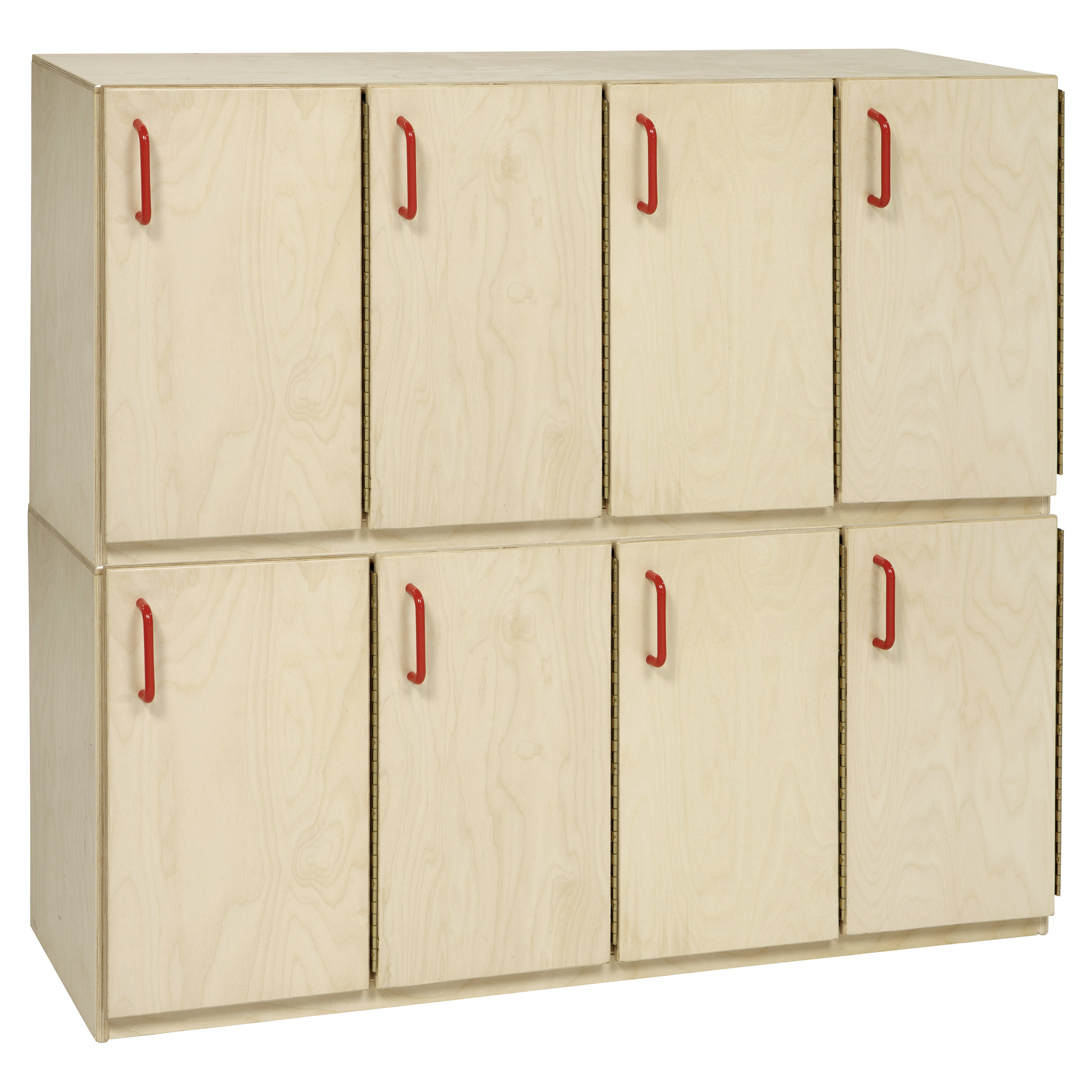 Wood Designs Stacking Locker - Two Units | Wayfair