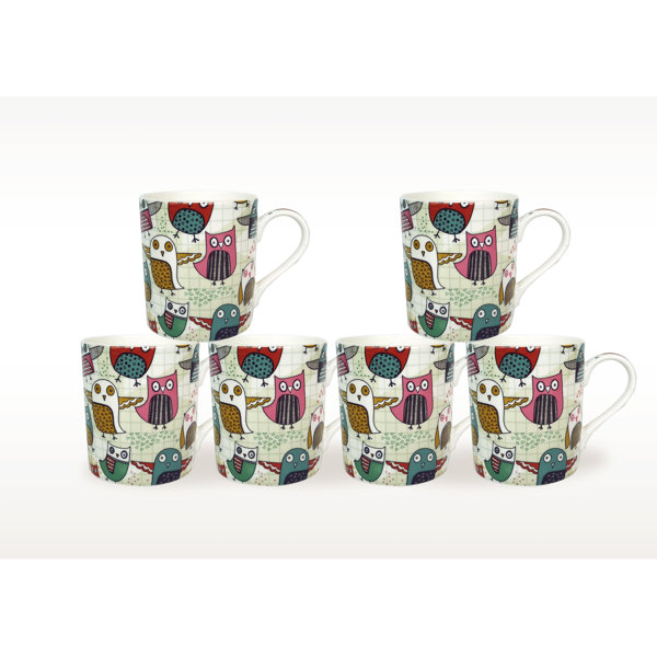 Happy Larry Catt Bone China Mug | Wayfair.co.uk