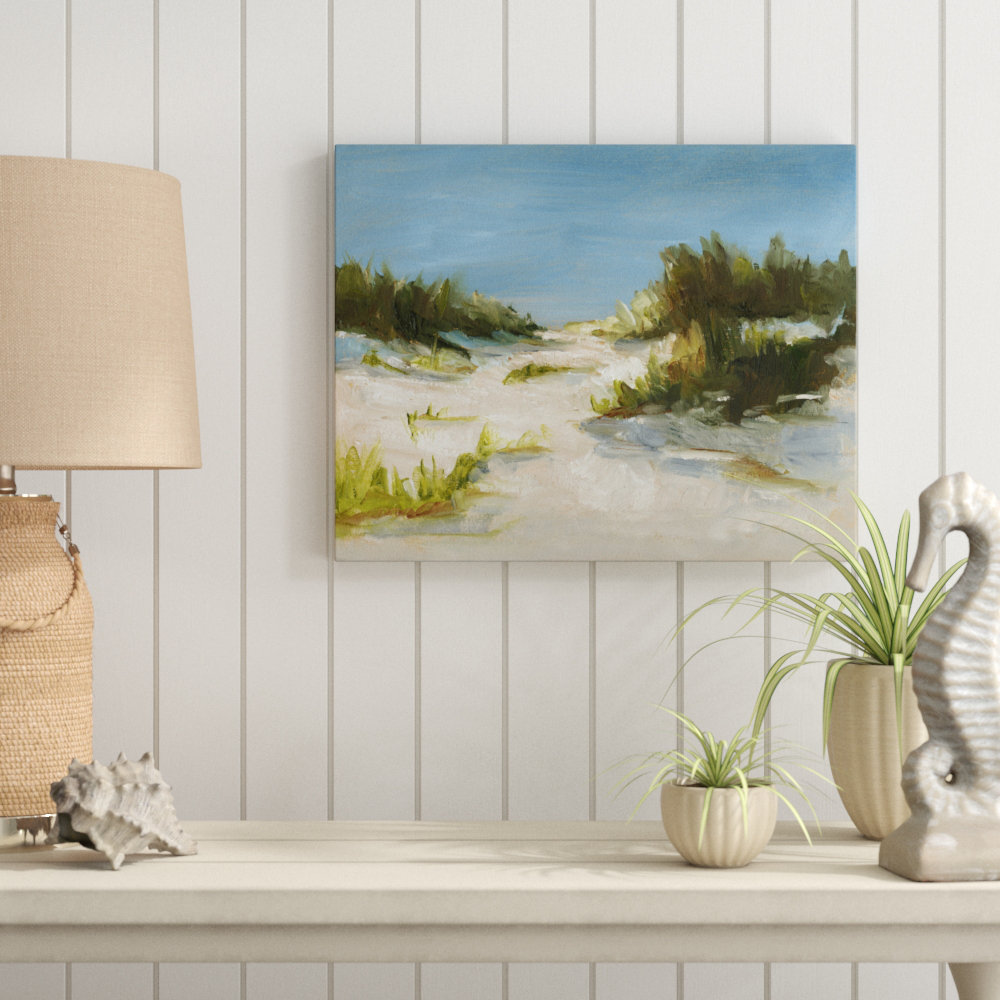 Highland Dunes 'Summer Dunes I' Wrapped Canvas Print on Canvas | Wayfair