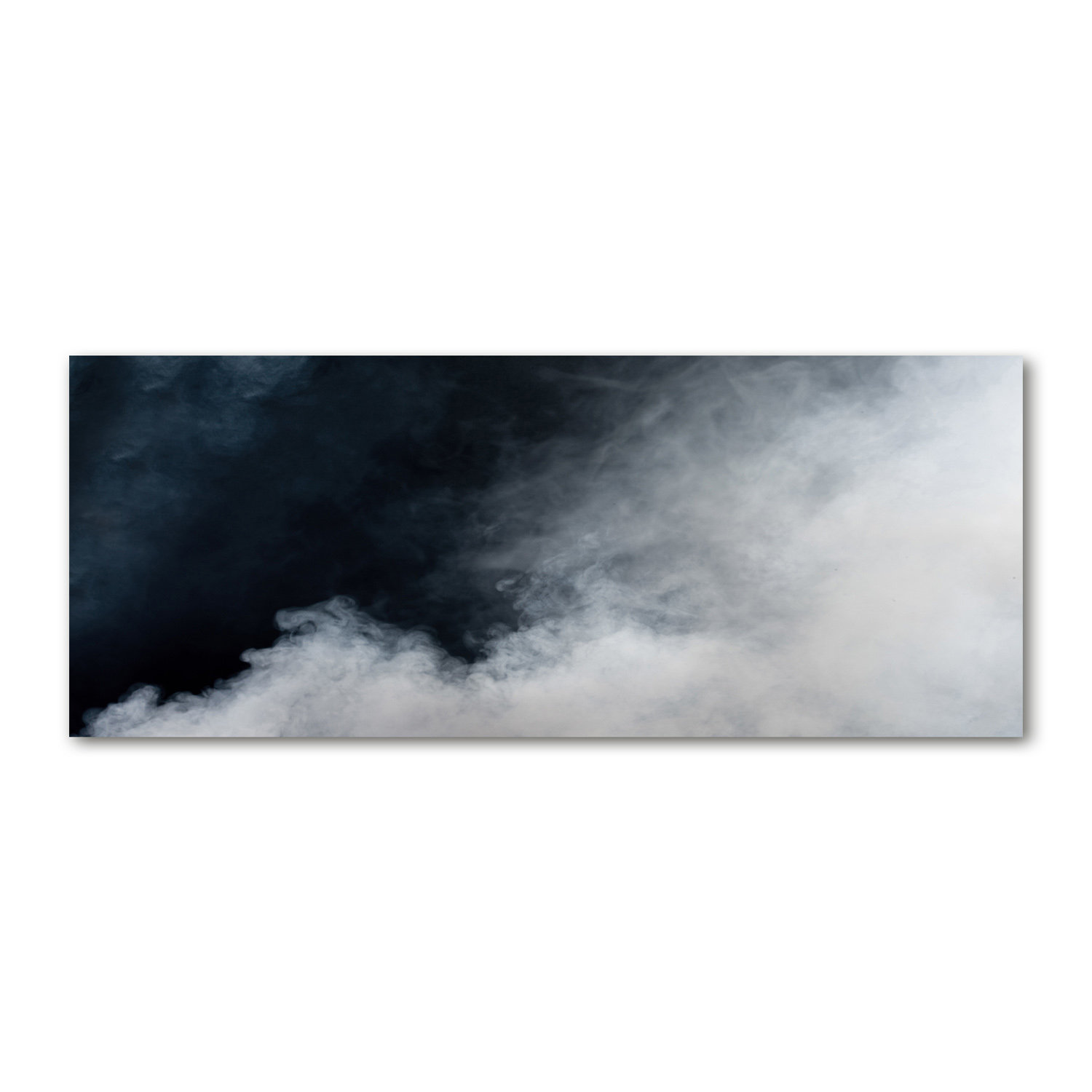 Ebern Designs White Smoke - Print | Wayfair.co.uk