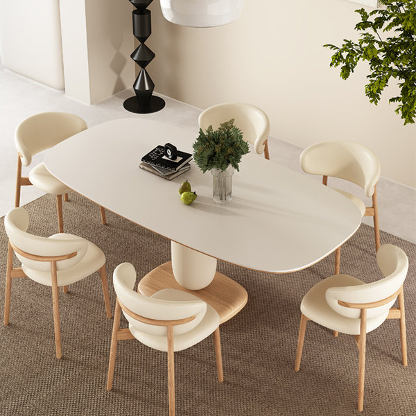 Dining Elegance Modern Simple Dining Table And Chair Combination 7 ...