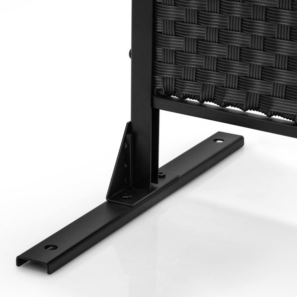 babevy 4 ft. H x 6 ft. W Rattan Fence Panel | Wayfair