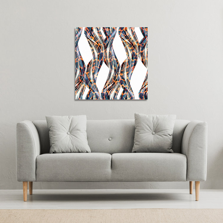 Orren Ellis Snake & Leopard Skin Canvas Print - Wayfair Canada