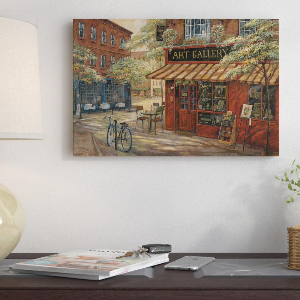East Urban Home Doug's Art Gallery by Ruane Manning - Wrapped Canvas ...