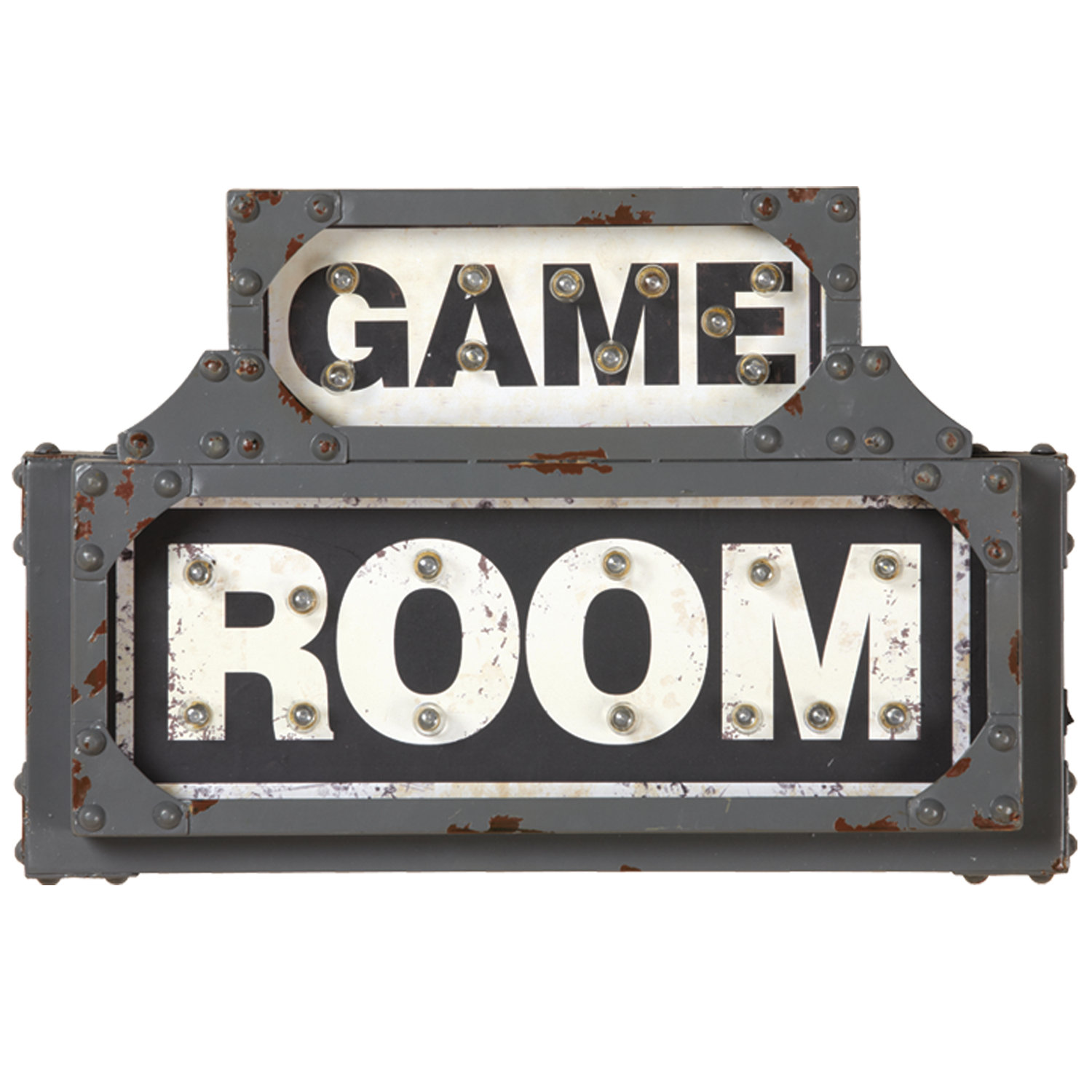 Williston Forge METAL SIGN-GAME ROOM | Wayfair