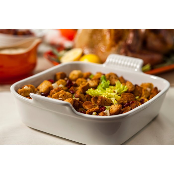 Le Creuset Heritage Stoneware Square Dish & Reviews | Wayfair
