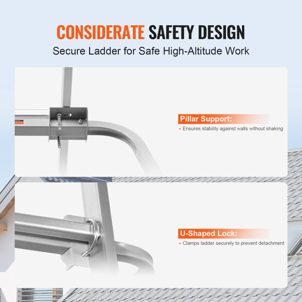 WFX Utility™ Ladder Stabilizer Extension Ladder Standoff Heavy Duty ...