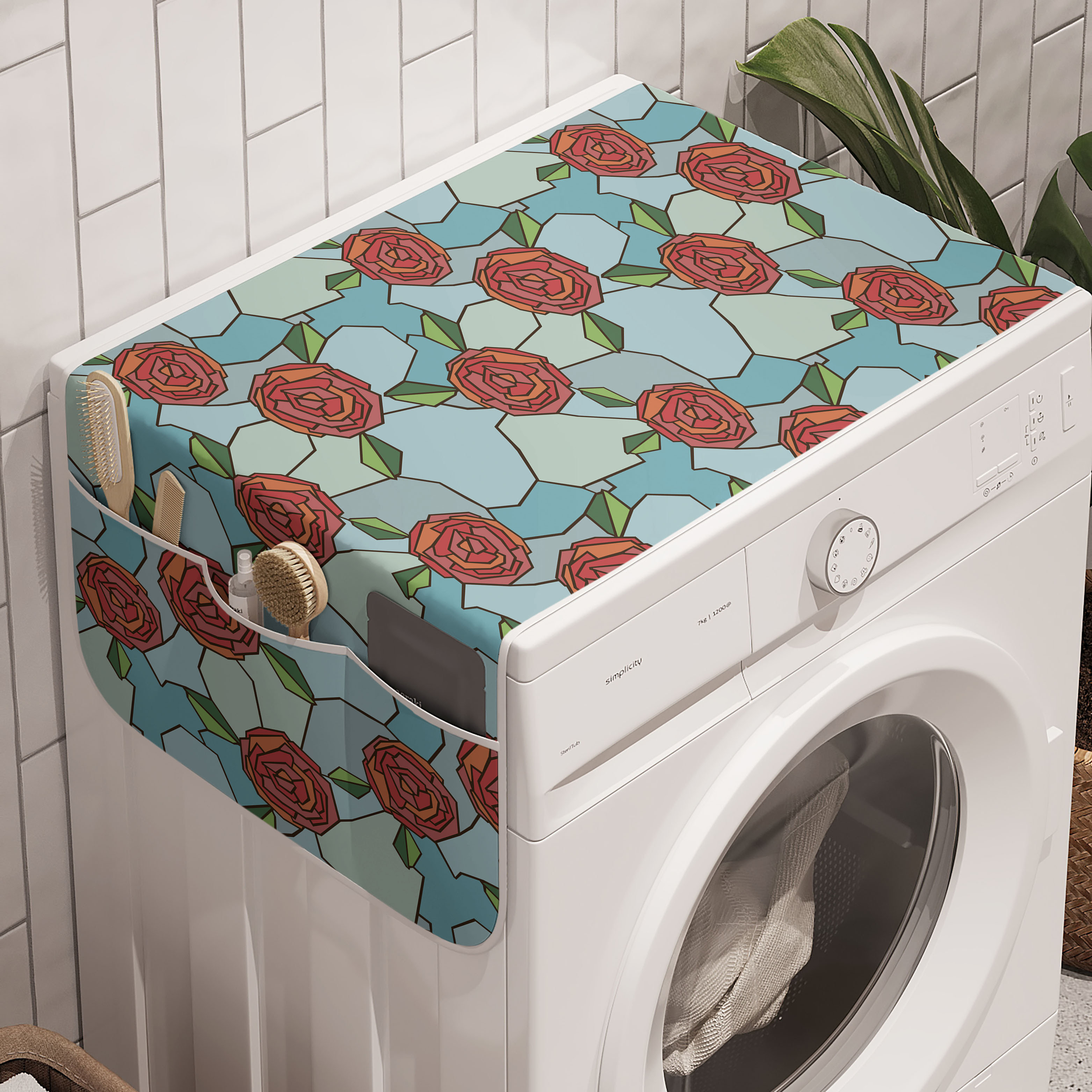 East Urban Home Valentine's Day Washing Machine Organizer Pack of 2 47 ...