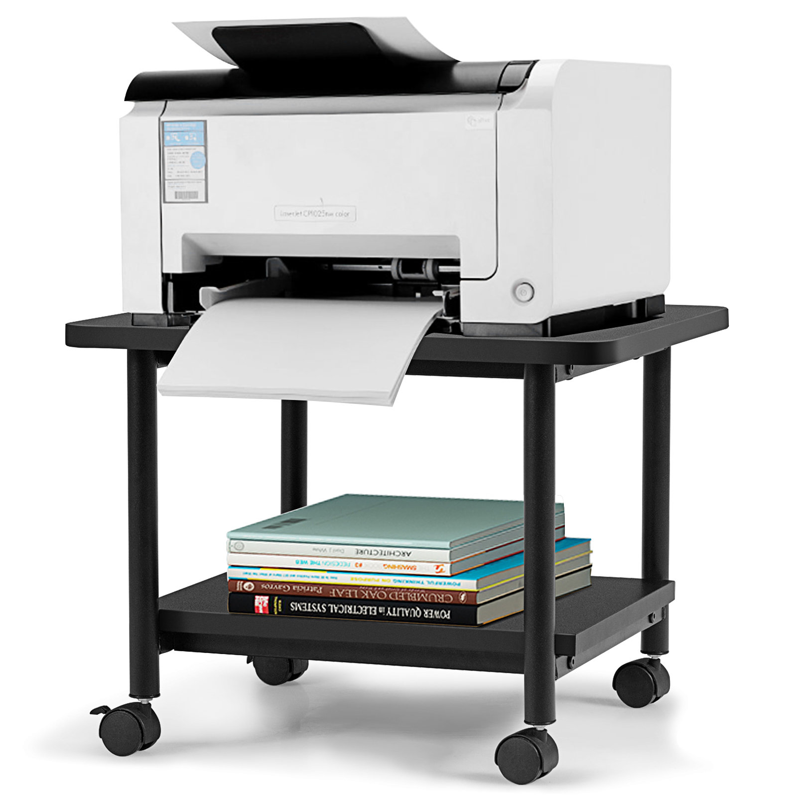 Topbuy Rolling Under Desk Printer Cart & Reviews | Wayfair