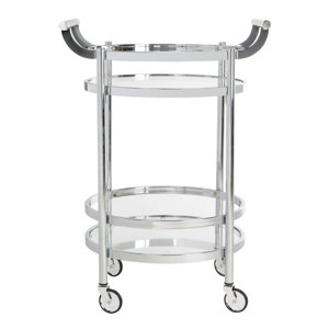 Wrought Studio Hendrum Bar Cart & Reviews | Wayfair