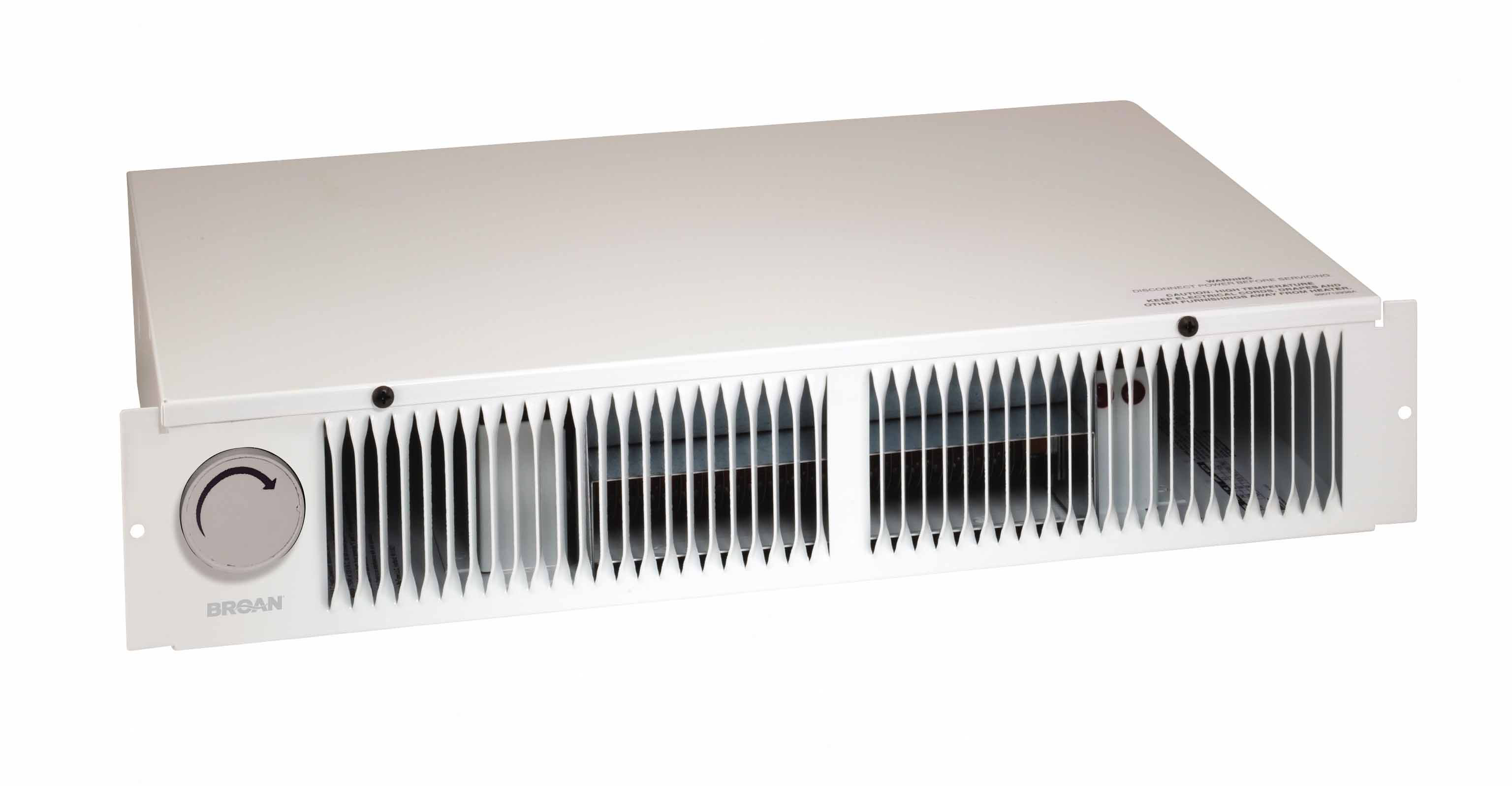 Broan 1500 Watt Electric Fan Baseboard Heater with Built-in Thermostat ...