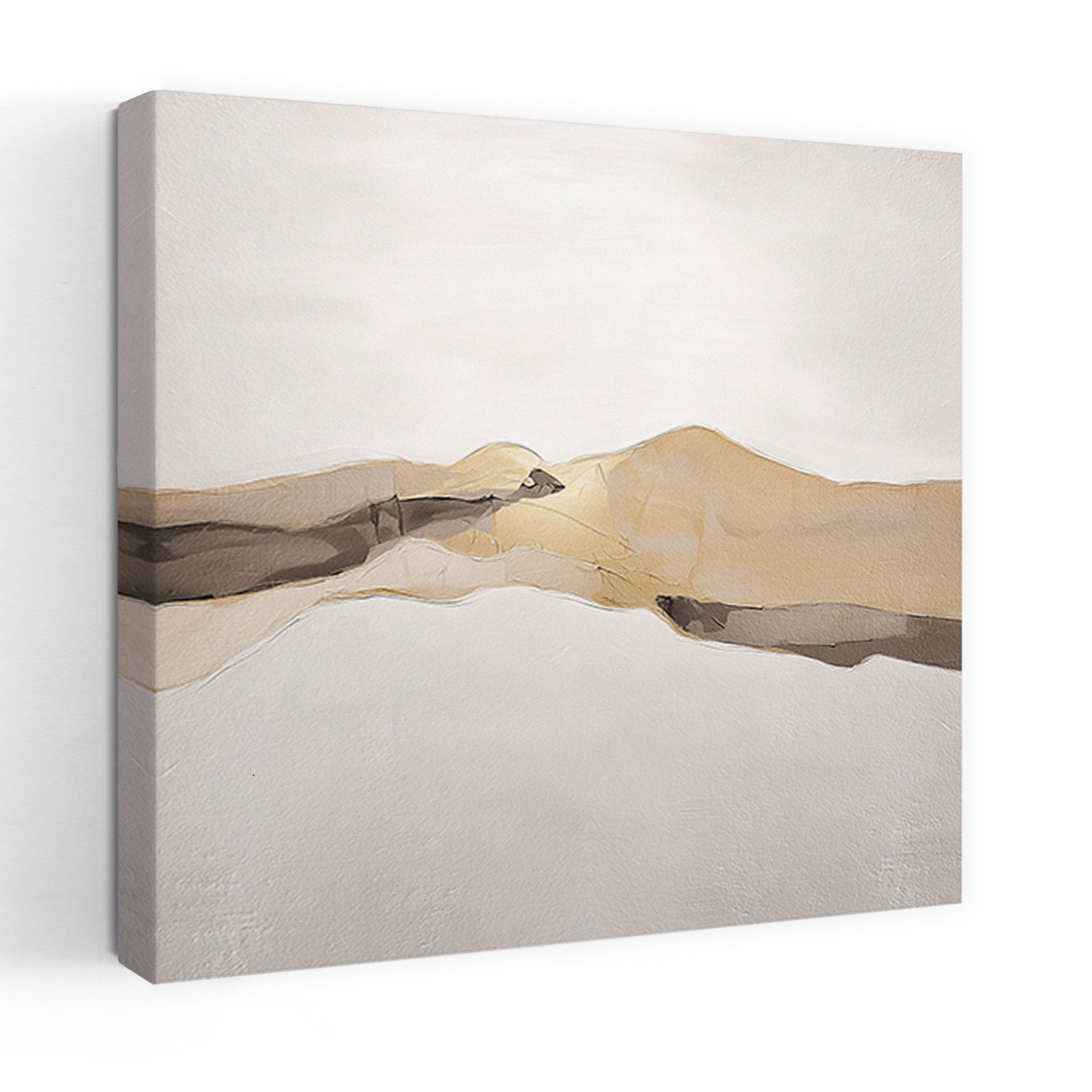 August Grove® Contemporary Art Organic Rustic Abstract Landscape Nature ...