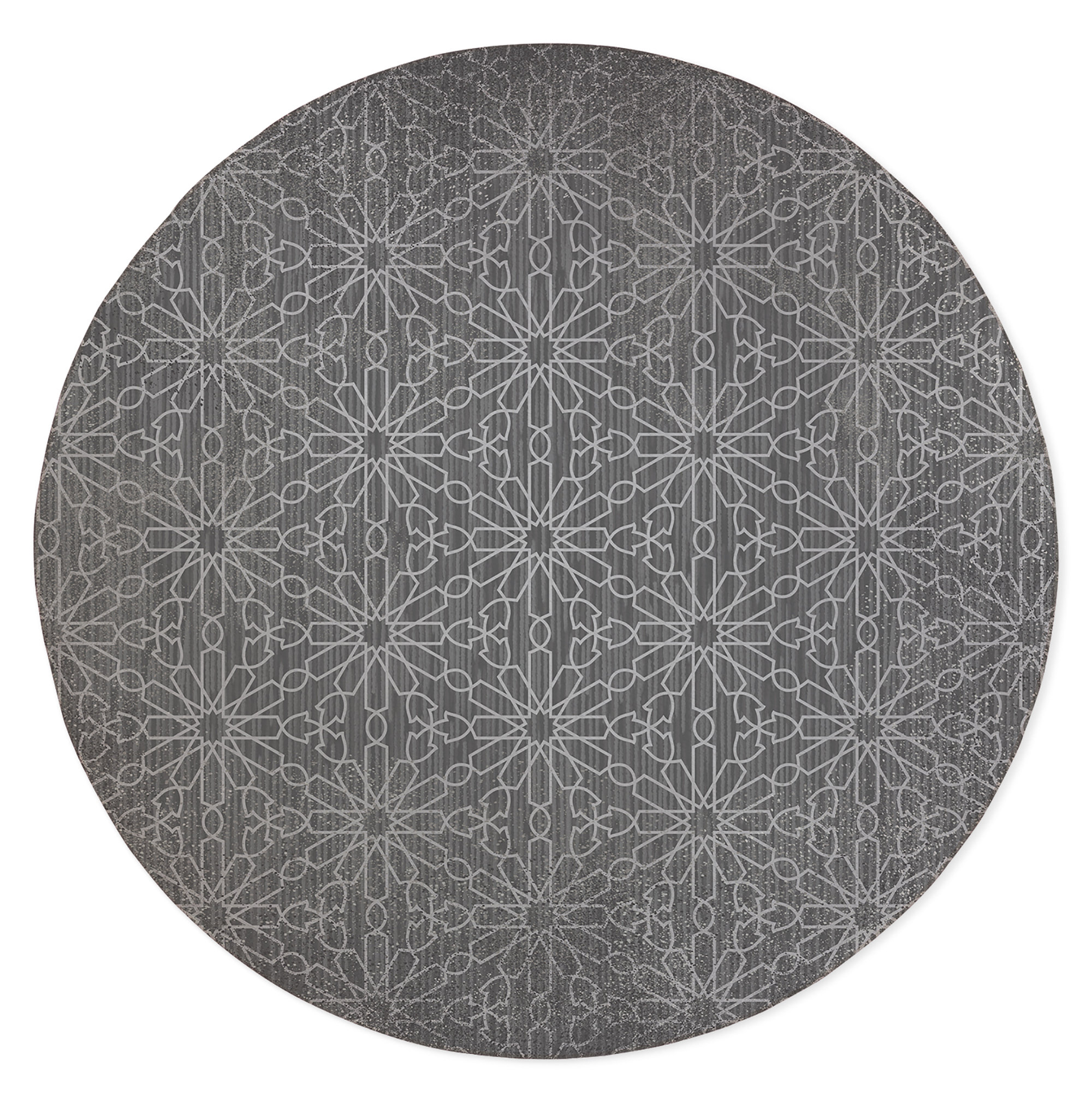 KAVKA DESIGNS Lidia Straight Round Chair Mat | Wayfair