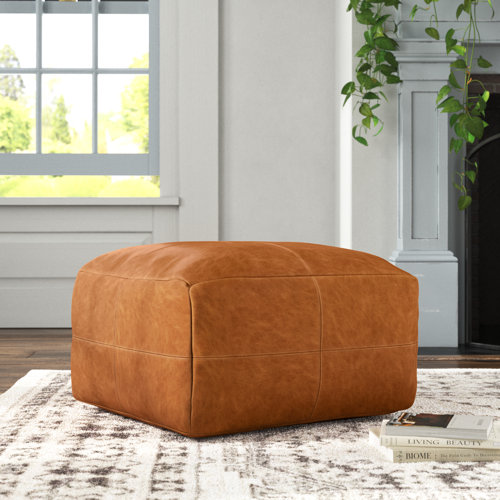Farmhouse & Rustic Pouf Ottomans | Up To 60% Off | Birch Lane