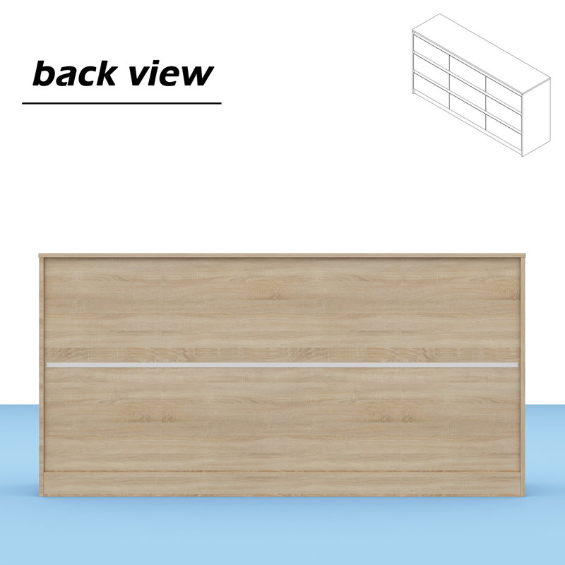 Latitude Run® Nine Drawers Dresser For Your Bedroom & Reviews | Wayfair