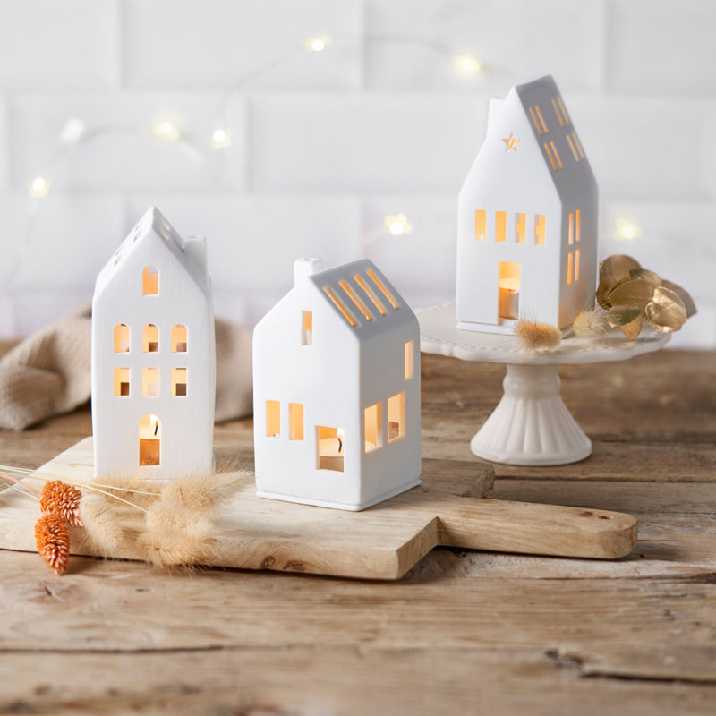 Räder Porcelain Village House Set - 3 Pieces | Wayfair