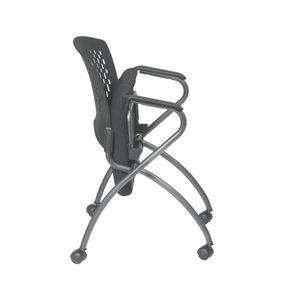 Inbox Zero Geriyah Deluxe Fabric Padded Folding Chair | Wayfair