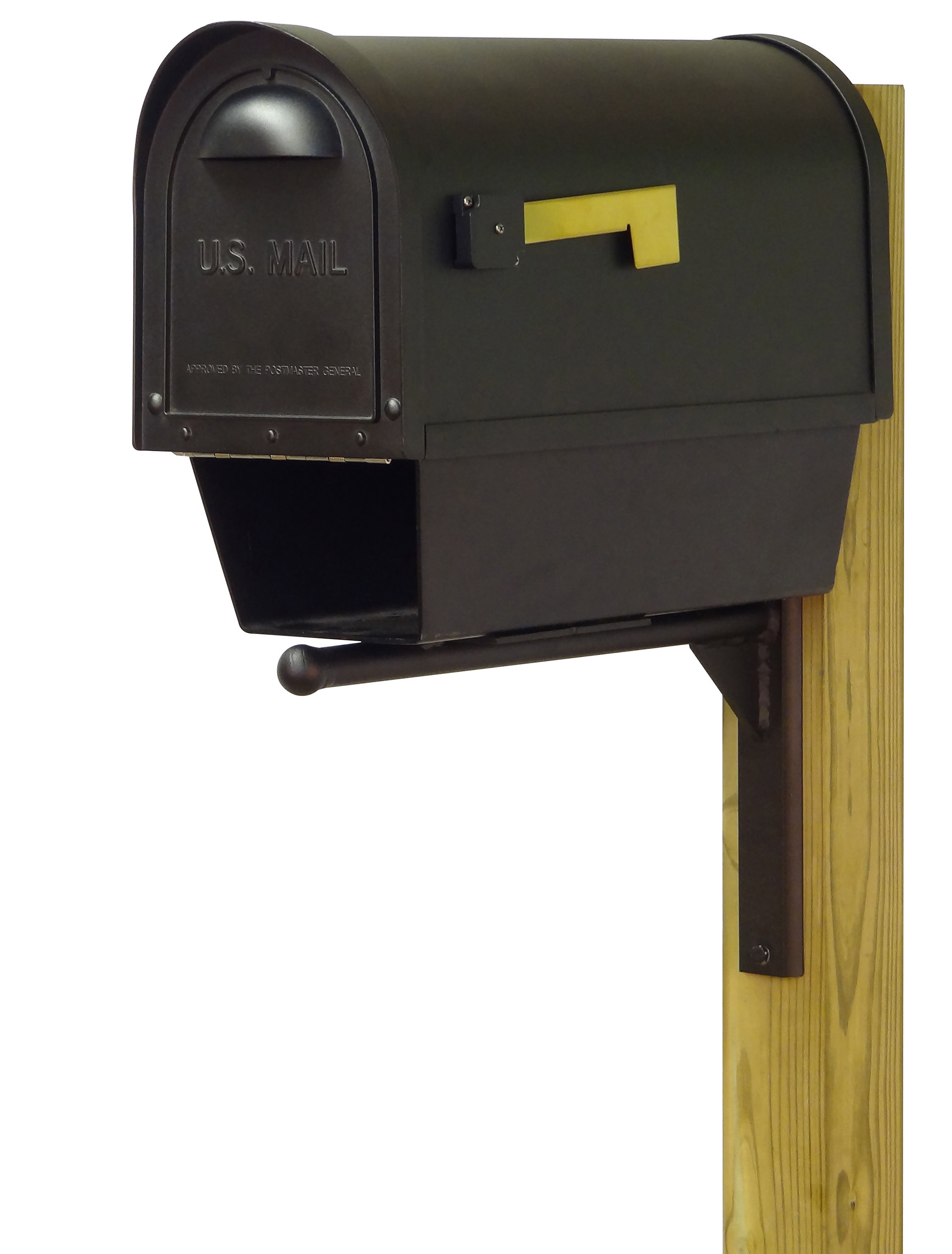 Special Lite Products Classic Curbside Post Mounted Mailbox | Wayfair