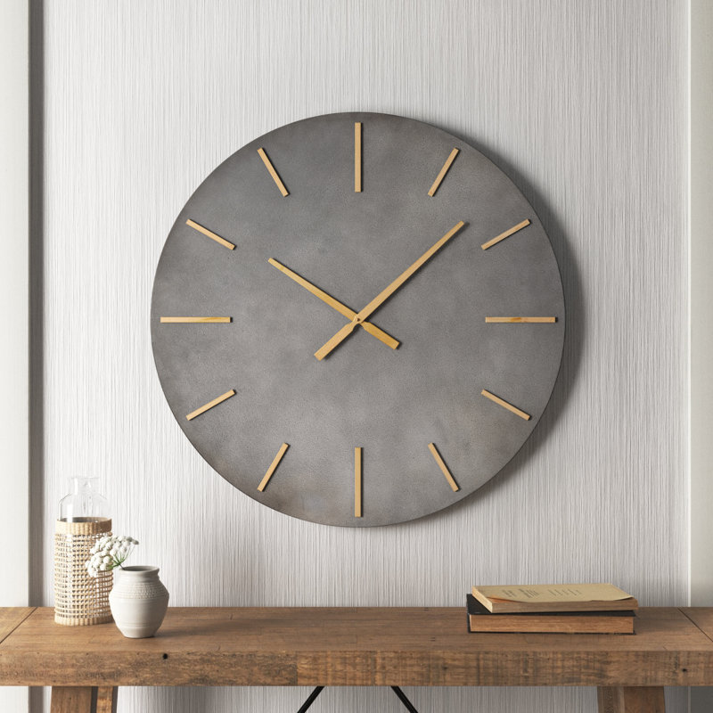 Darren Wood Wall Clock & Reviews | Birch Lane
