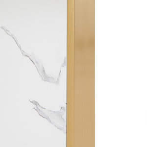 Kingstown Home Roman Round Marble Dining Table & Reviews | Wayfair