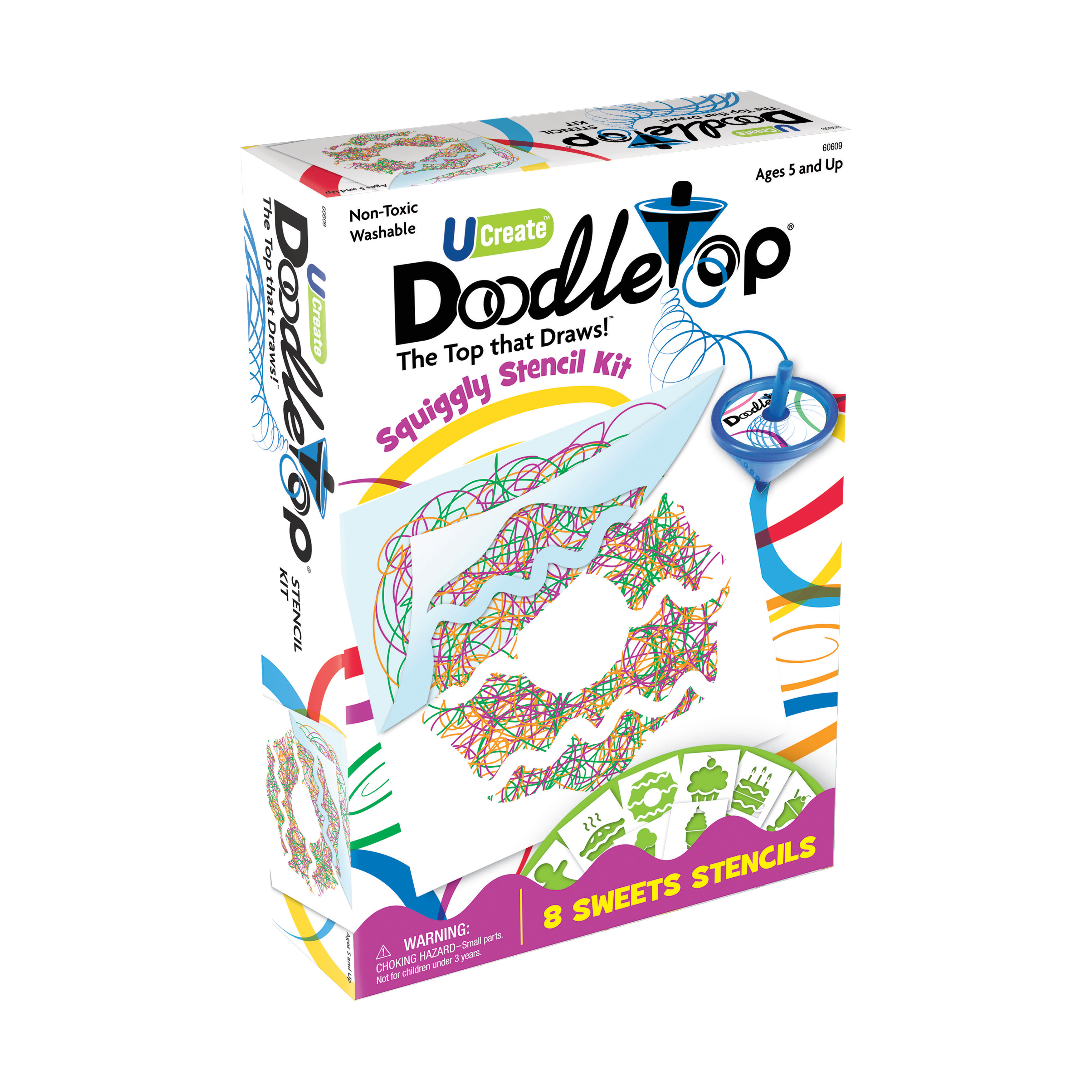 U-Create Doodletop Stencil Kit Sweets | Wayfair
