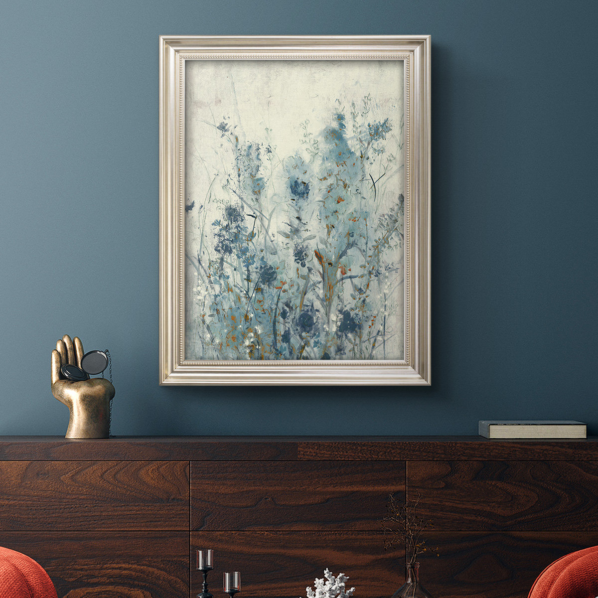 Red Barrel Studio® UA CH Blue Spring II - Picture Frame Print on Canvas ...