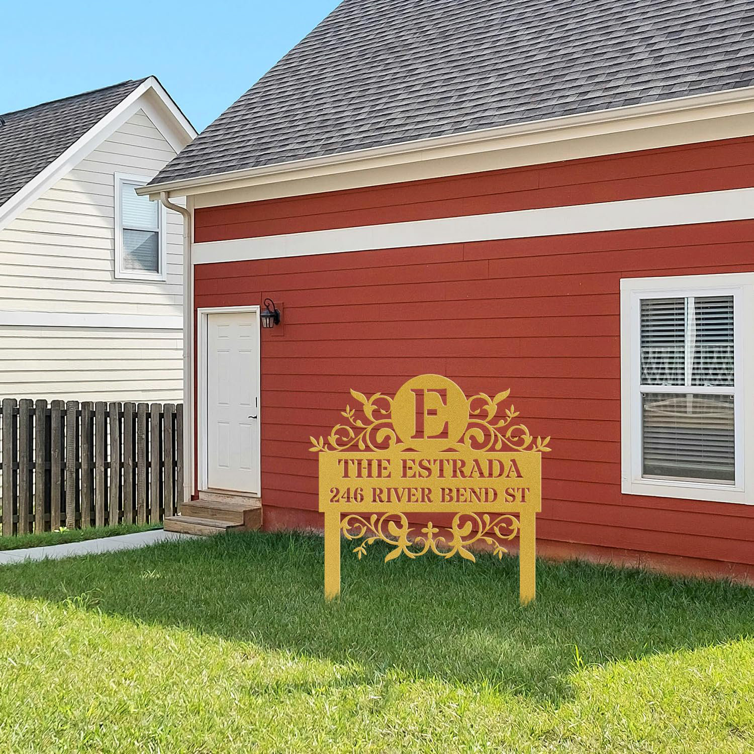 SIGNLEADER MAY41 Custom Metal Signs Metal Name Sign Metal Art Split ...