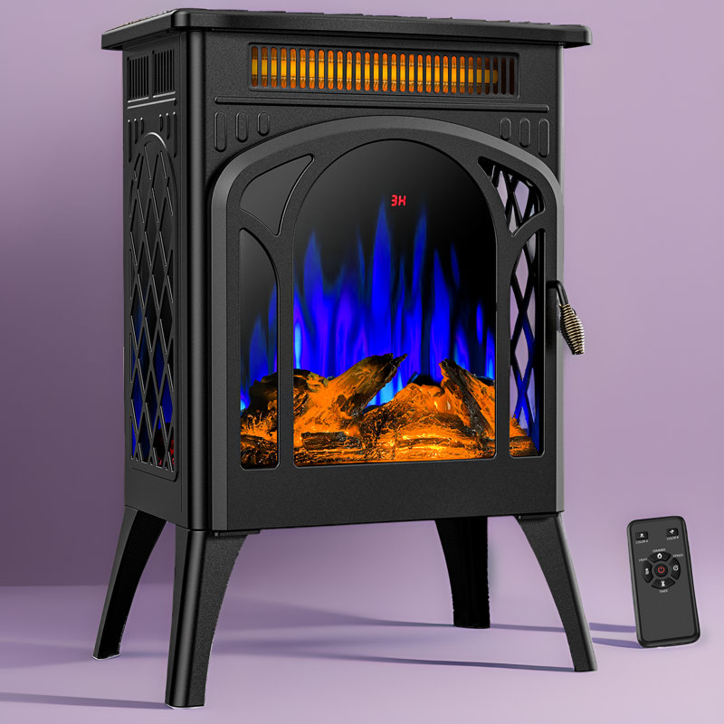COWSAR Infrared Freestanding Portable Electric Fireplace Stove Heater ...