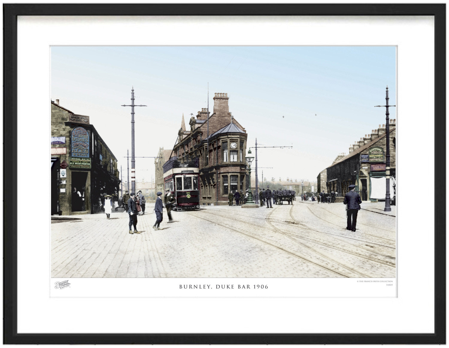 The Francis Frith Collection 'Burnley, Duke Bar 1906' - Picture Frame ...
