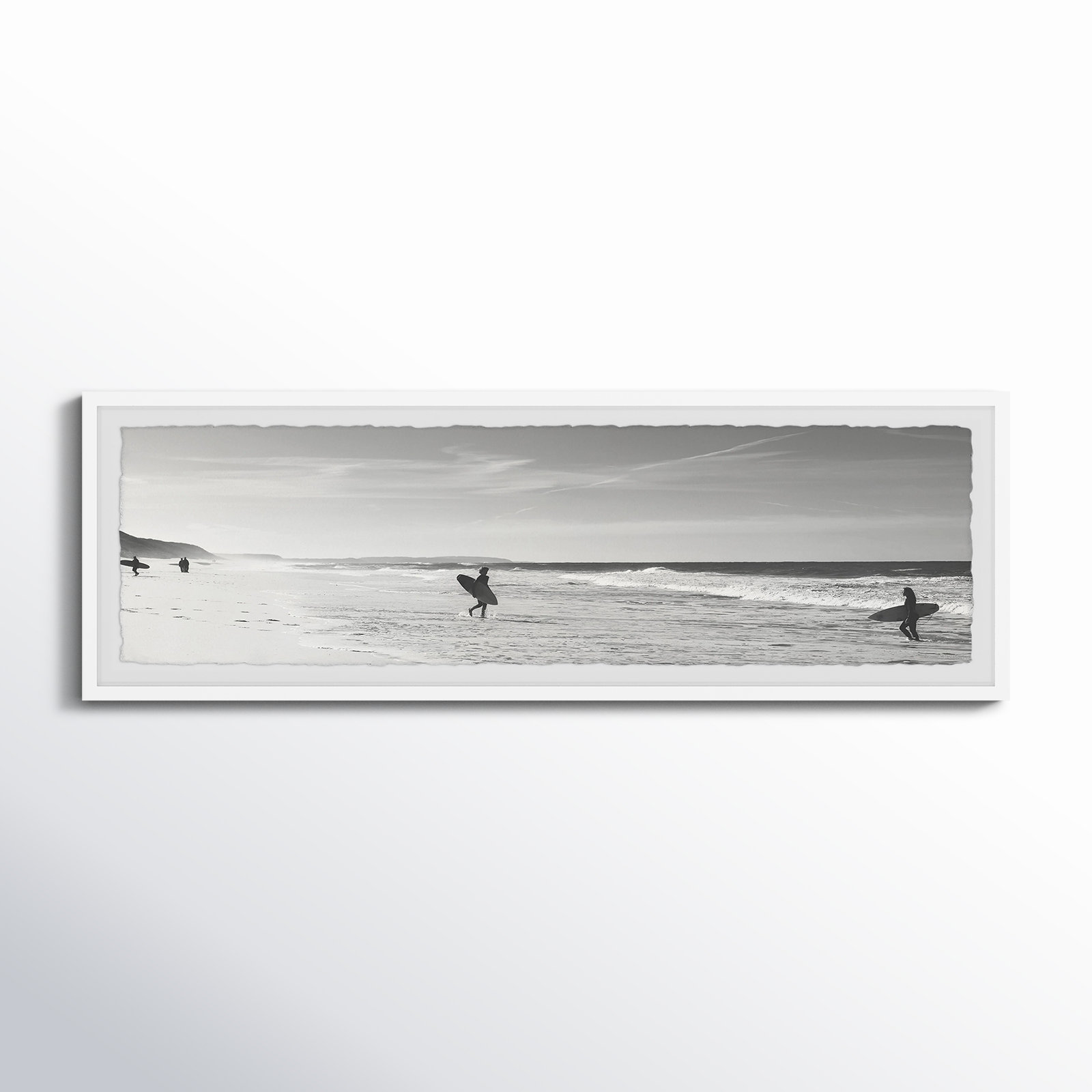 Sand & Stable™ Surfing Is Life - Picture Frame Panoramic Graphic Art ...