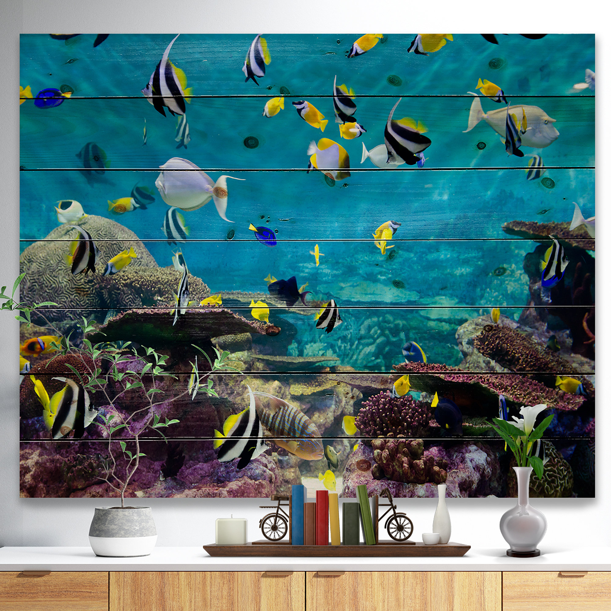 Highland Dunes Underwater Coral Reef and FisherUnderwater Coral Reef ...