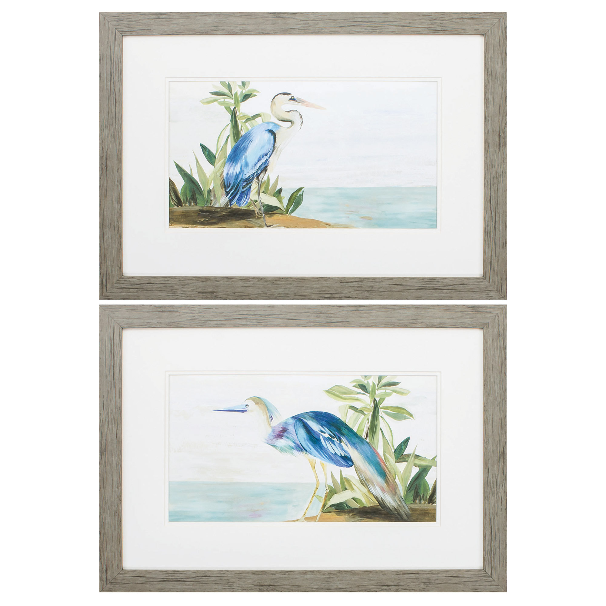 Rosecliff Heights 27" x 19" Wood Toned Frame Season of Pease (Set of 2 ...