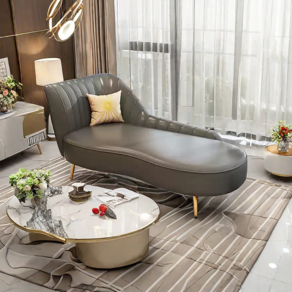 ComfySofa.s Solid Wood Frame Sofa with Gold-Plated Legs | Wayfair