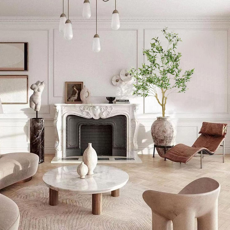 Primrue 84'' Faux Olive Tree Tree in Pot | Wayfair