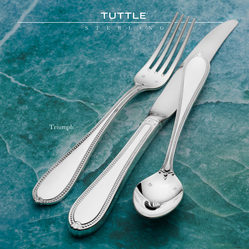 Tuttle Triumph 4 Piece Sterling Silver Flatware Set, Service for 1 ...