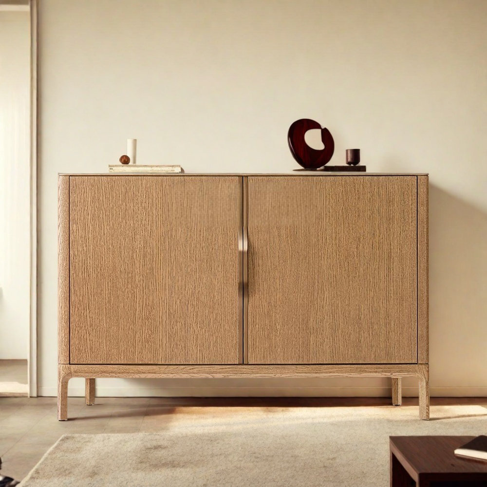 marlao Double-Door Simple Sideboard | Wayfair