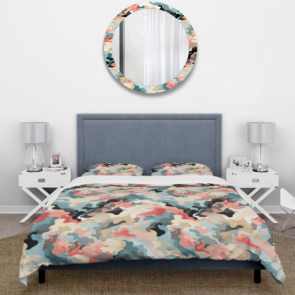 DesignArt Ensemble de housse de couette Soft Color Fusion Ideational ...