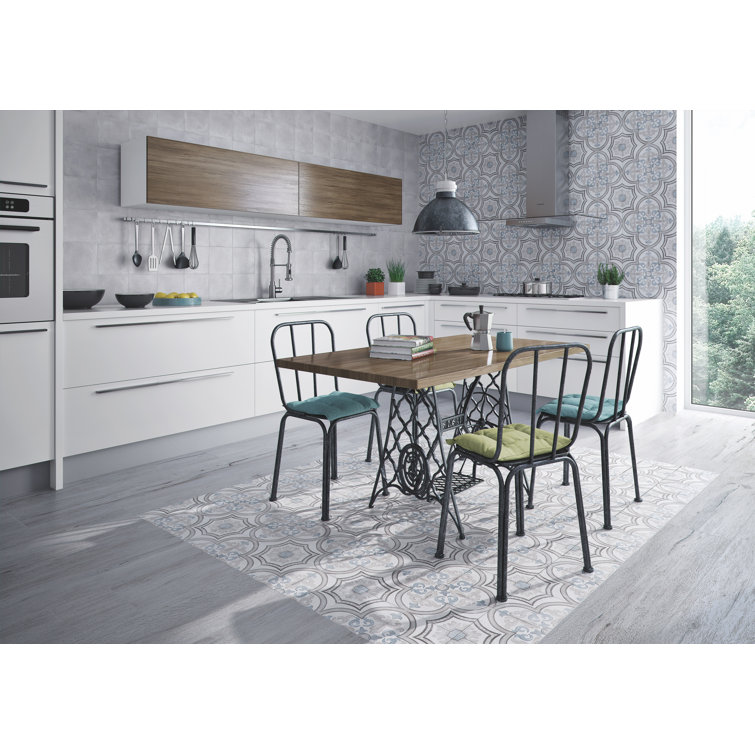 CastelloUSA Libya 8" x 8" Porcelain Patterned Wall & Floor Tile | Wayfair