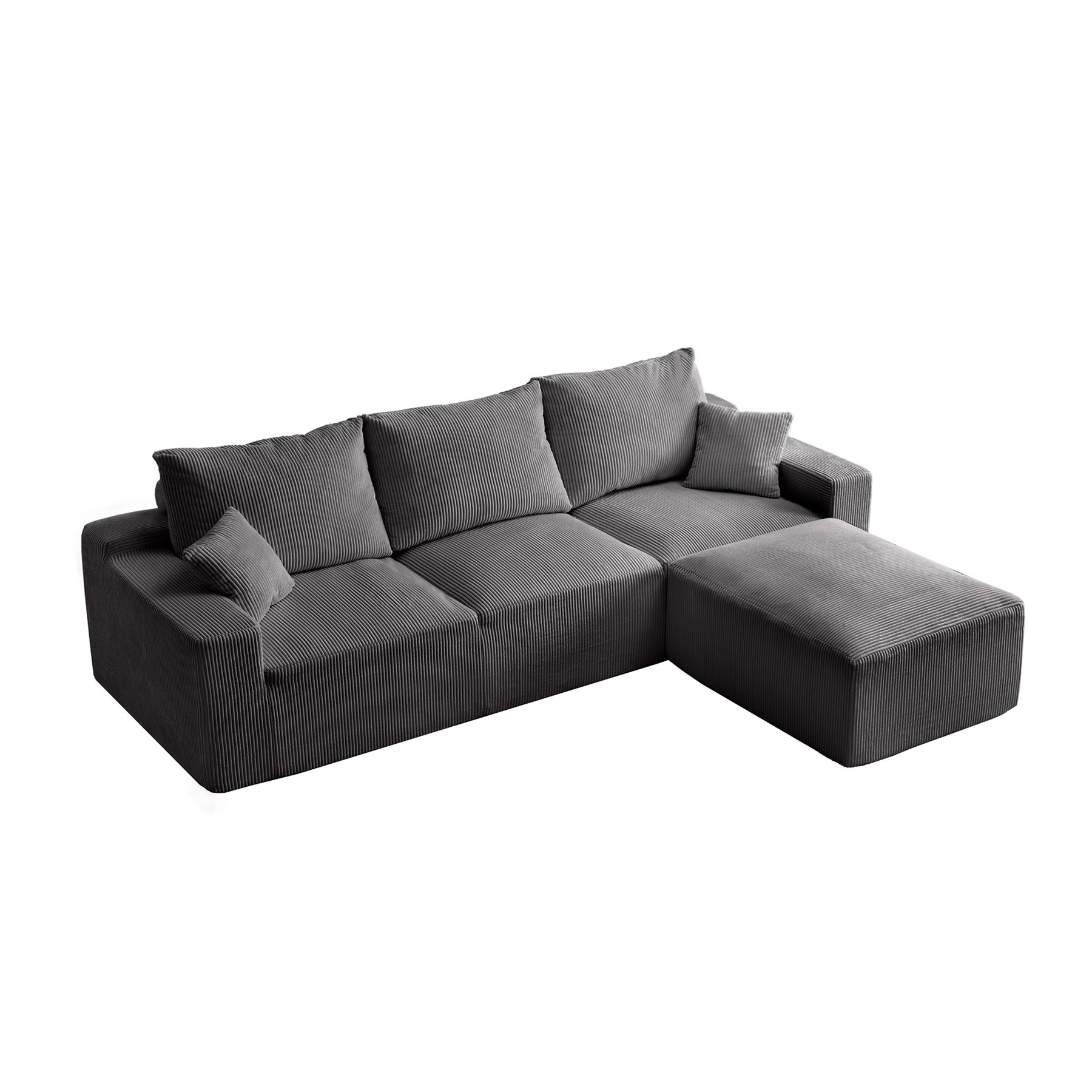 Brayden Studio® L-Shaped Sectional Sofa | Wayfair