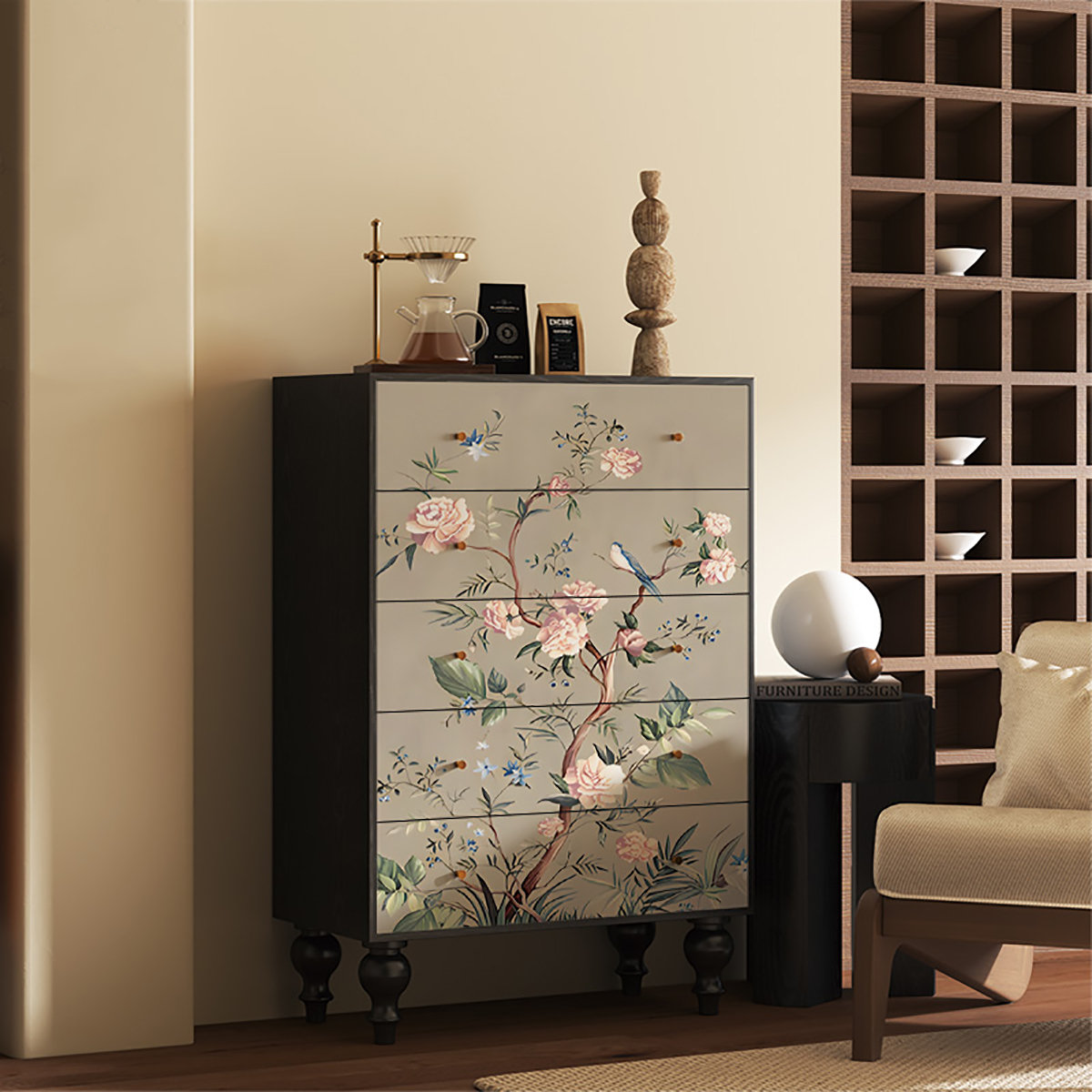 HomeLuxea Home simple graceful drawers decor cabinet | Wayfair