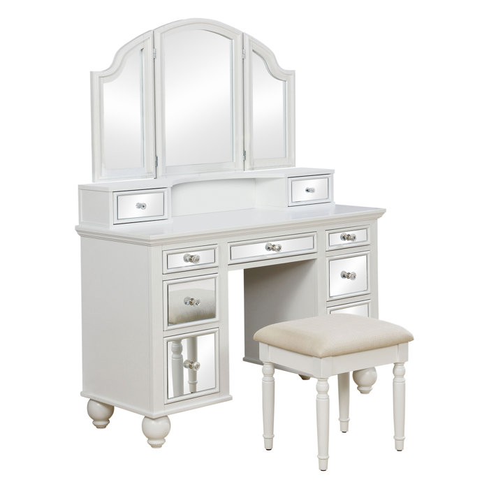 Rosdorf Park Galento Vanity & Reviews | Wayfair