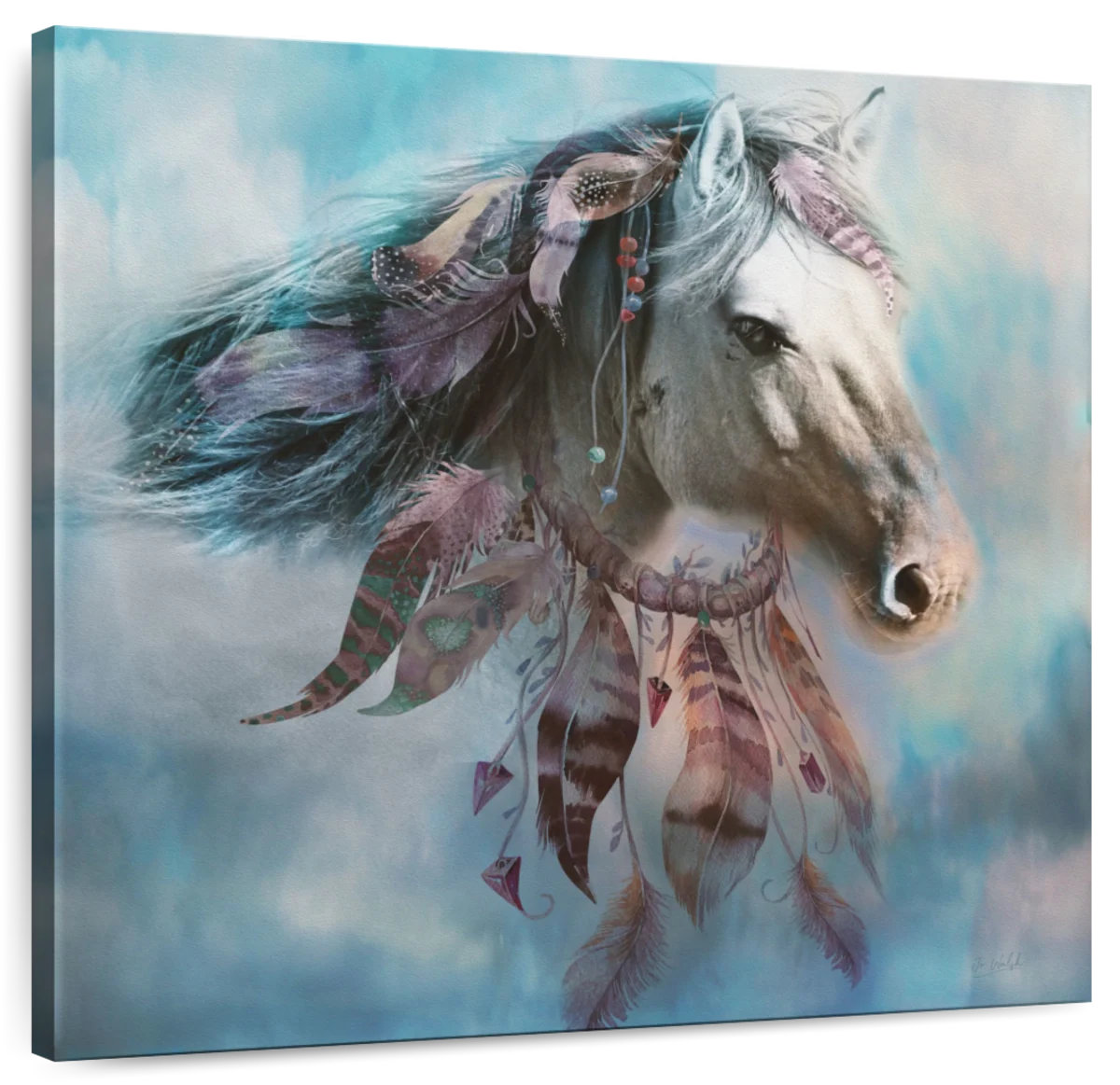 Ebern Designs Brampt Native Dream Horse | Wayfair