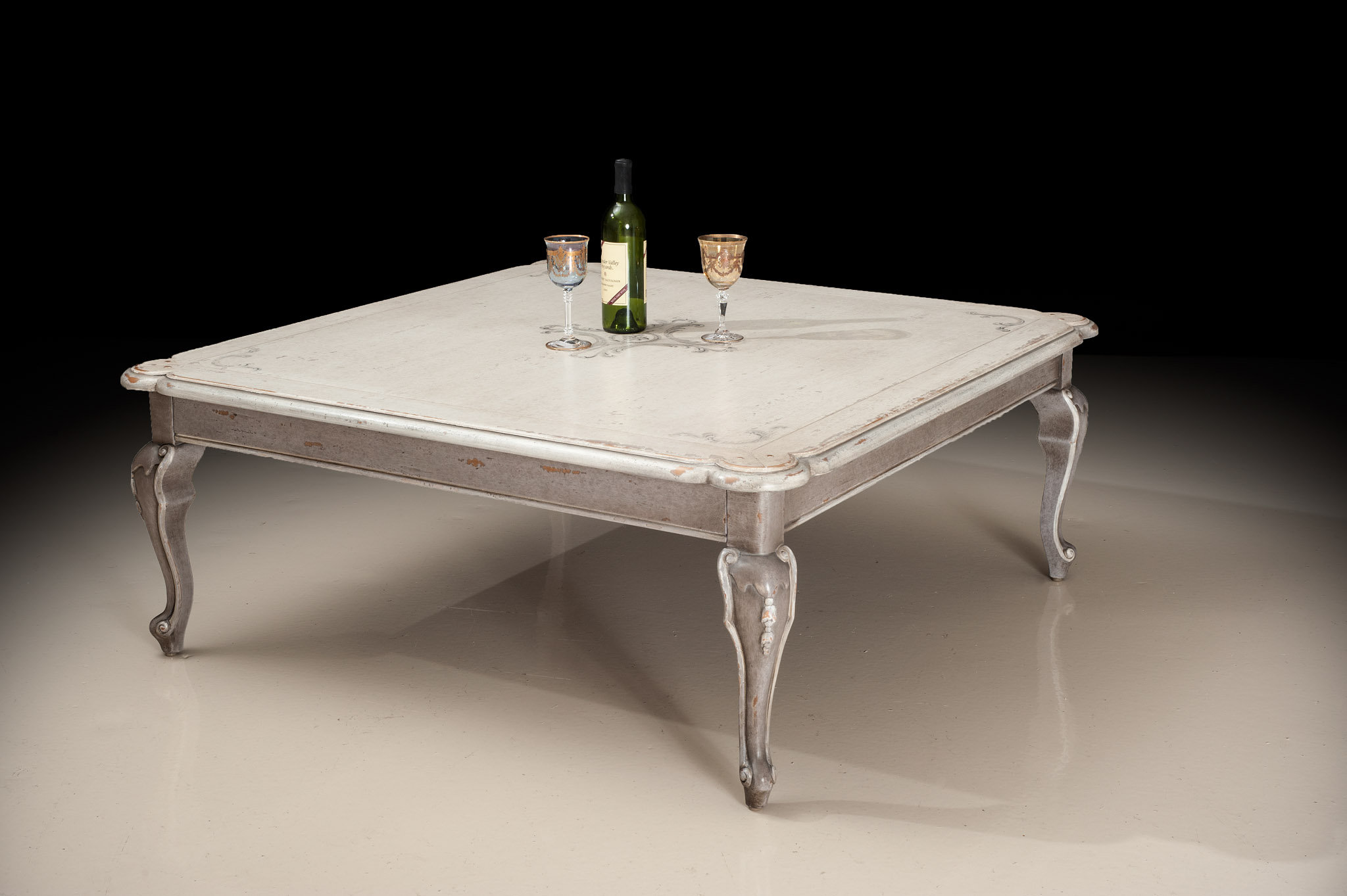 David Michael Table basse en bois massif à 4 pieds - Wayfair Canada