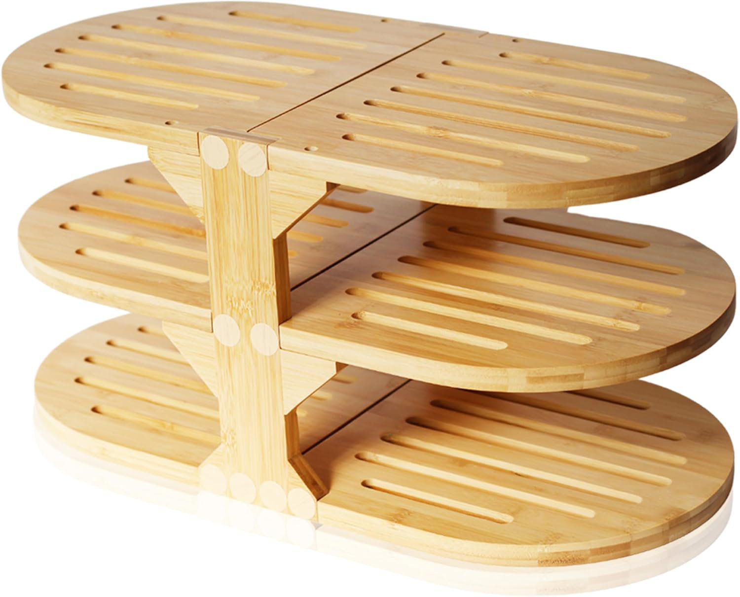 Ophelia & Co. 6-Tier Plate Organizer For Cabinet Space Saver Width ...